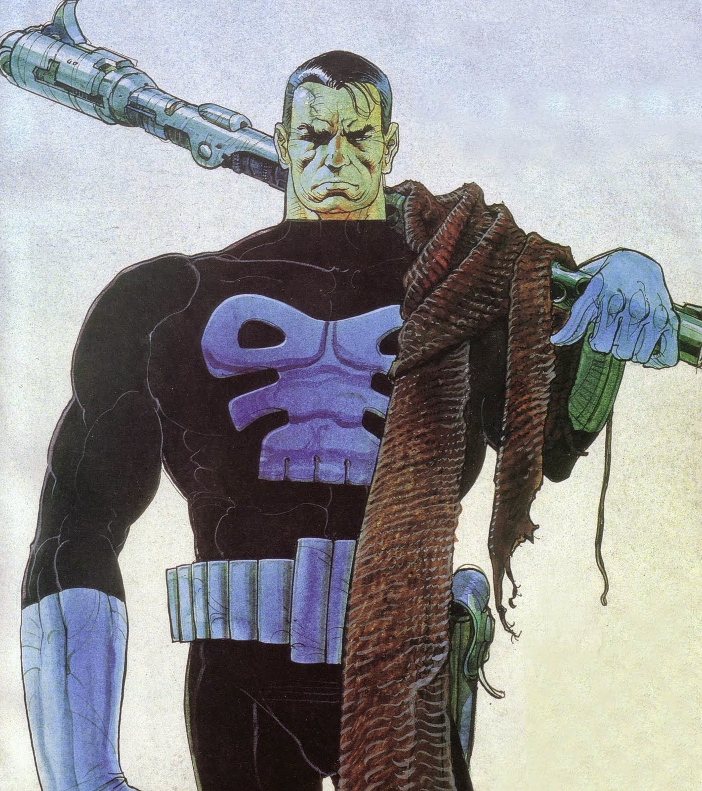 head medicine: Moebius' Marvel Comics posters (1991)