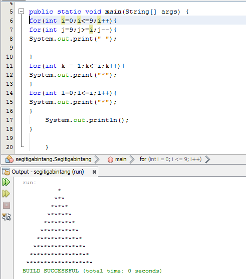 fahtul abdul rahman: Tutorial membuat Segitiga Bintang ( SamaKaki ...