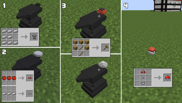 Mechanical Anvil Crafting Recipe In Pixelmon