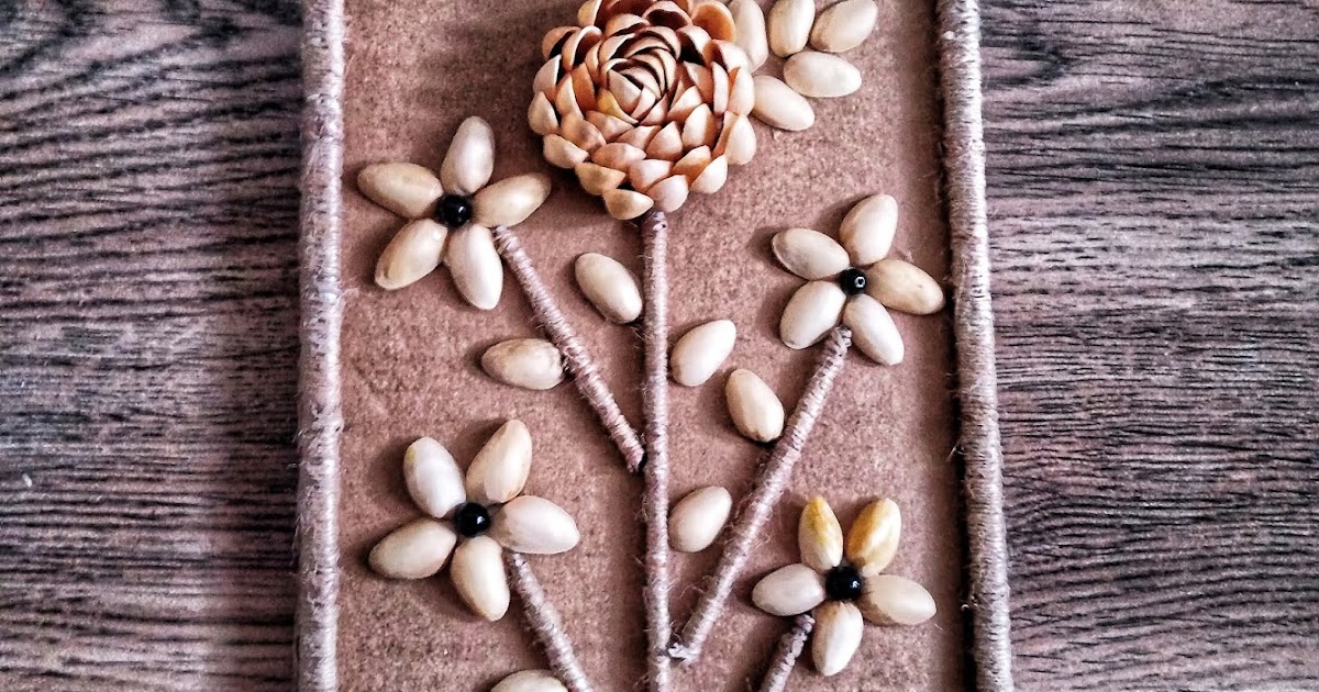 Craft from pistachios shells!!🤯