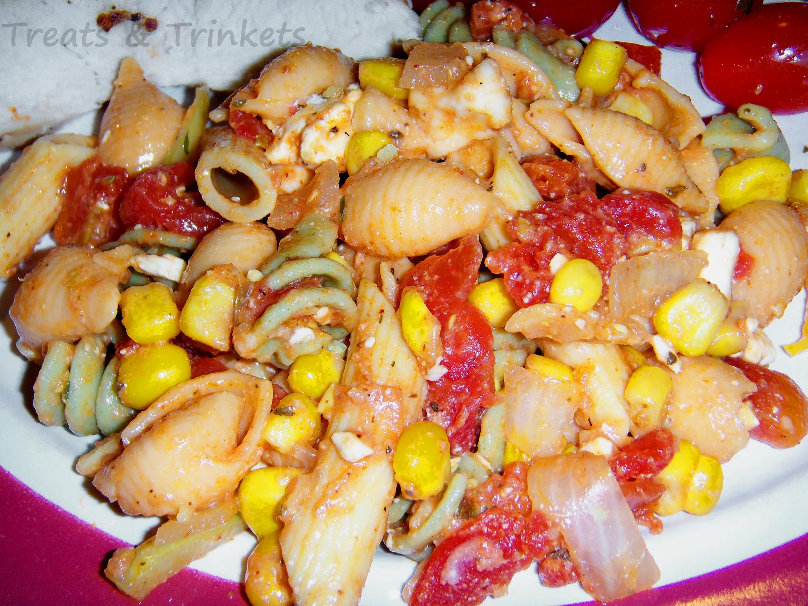 Treats & Trinkets: Fiesta Pasta Salad