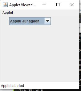 Milan Bakotra: Java Applets & Layout Managers