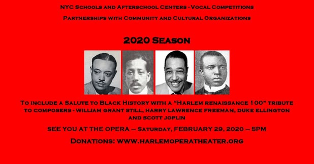 AfriClassical: Happy New Year from Harlem Opera Theater!
