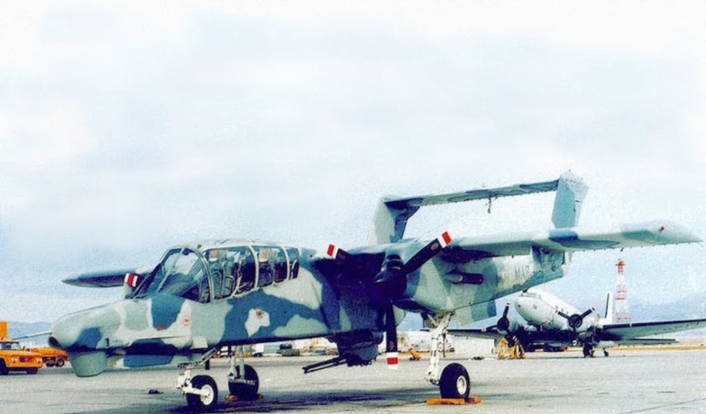 AVIÕES MILITARES: Rockwell OV-10 Bronco