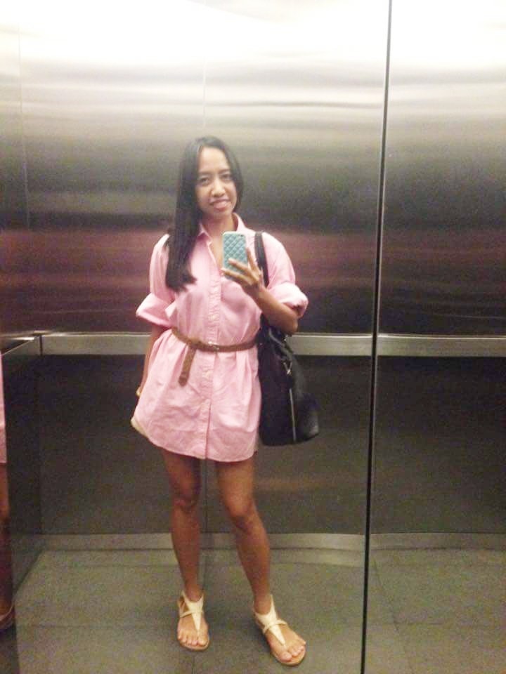 How I transform My Pink BF Shirt from Boring to Sweet Look - For Urban ...