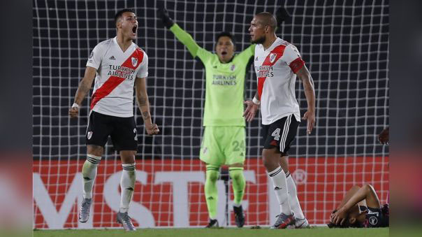 River Plate vs. Fluminense Football Match in Copa Libertadores 25 May 2021