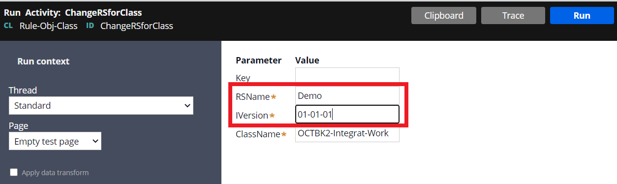 How to Change the Class instances(Rule-Obj-Class) from one associated ...