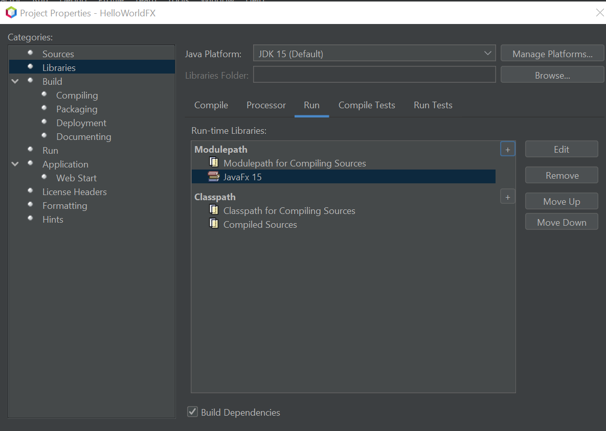 Creating JavaFX Applications with Apache Netbeans Creating JavaFX Applications with Apache Netbeans
