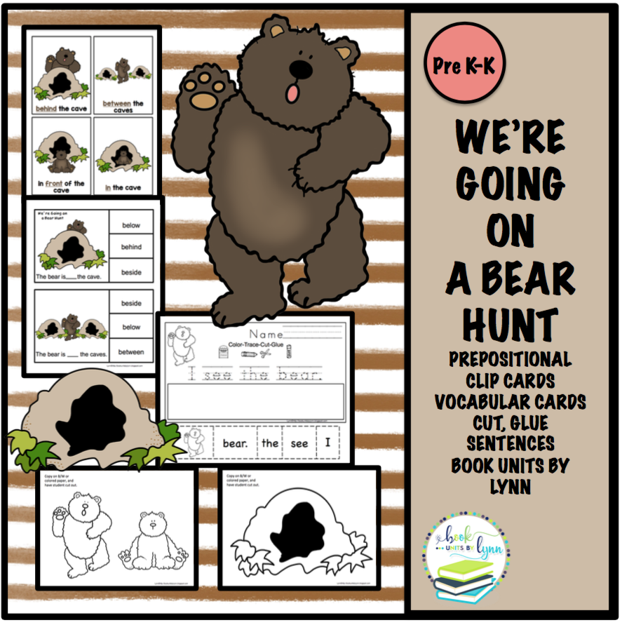 WE’RE GOING ON A BEAR HUNT ~ Book Units by Lynn