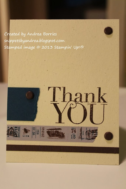 Snippets: A pair of thank yous