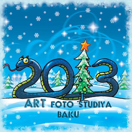 "ART FOTO STUDİYA" BAKU: "Yeni il sekilleri" 2013 və "31 dekabr"