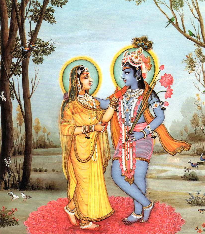 Sun (Body) Moon (Mind): Family Deity of Radha Krishna