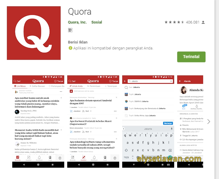cara menghasilkan uang dolar dari quora - Elinotes - Review By Eli Setiawan
