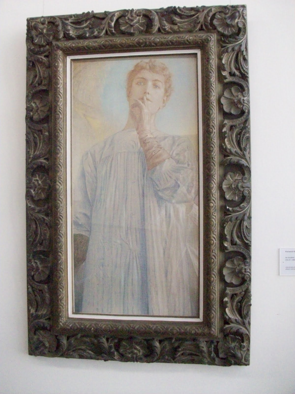 Fernand Khnopff - Des Caresses - 1896