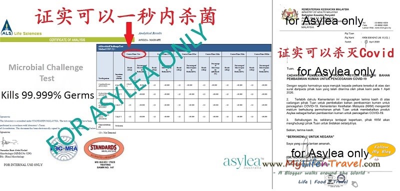 Asylea Malaysia - 消毒水