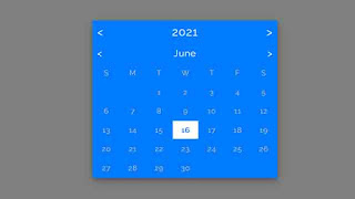 Awesome Datepicker Examples with Source Code
