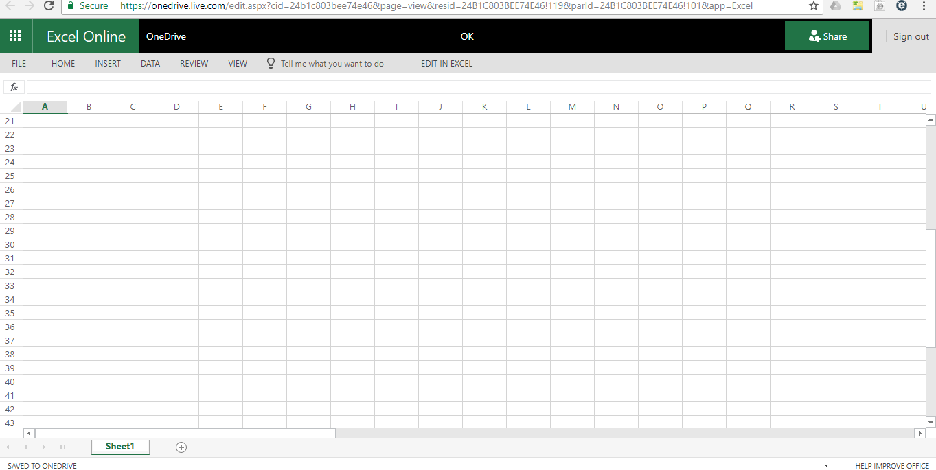 Working With Excel In The Cloud- An Intro To Onedrive