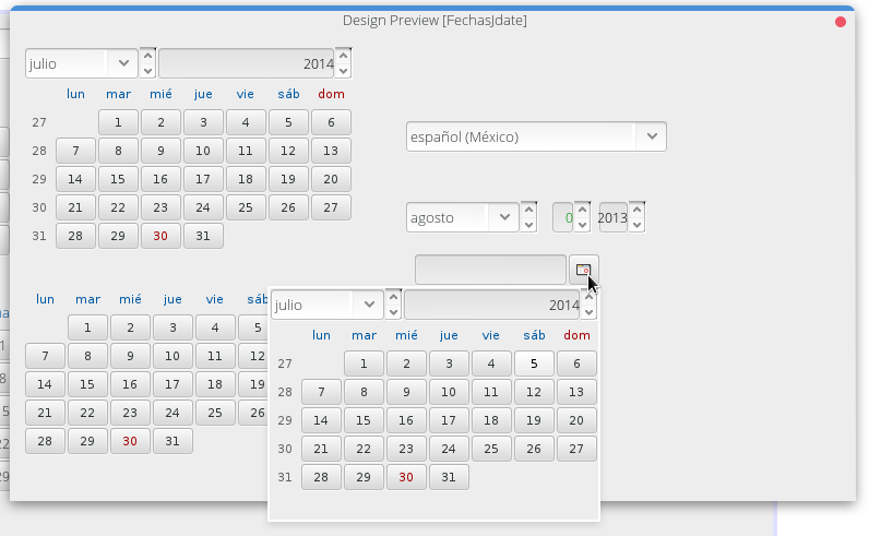 Agregar un JCalendar a la paleta de componentes de netbeans | linuxitos