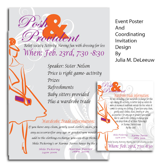 Pixel Dust Graphic Design Blog: Event Poster and Coordinating ...