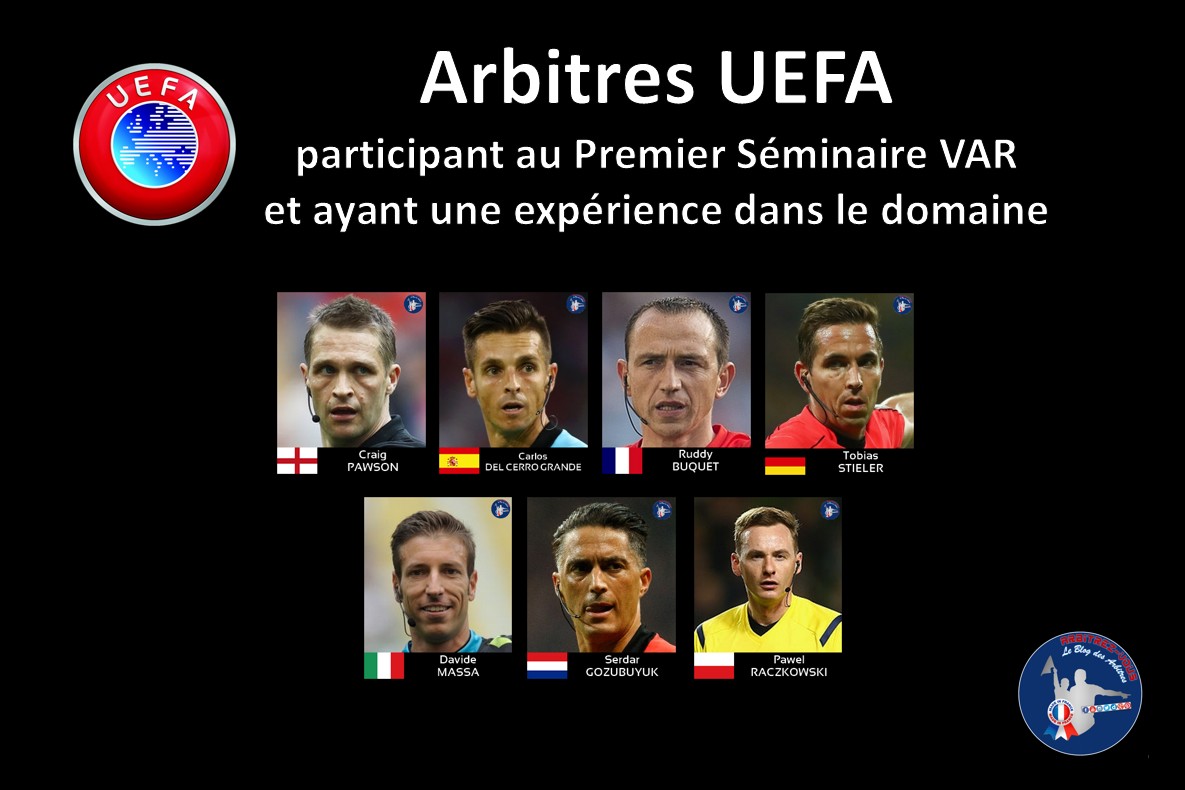 UEFA - Premier Séminaire des arbitres VAR en préparation pour l'UEFA ...