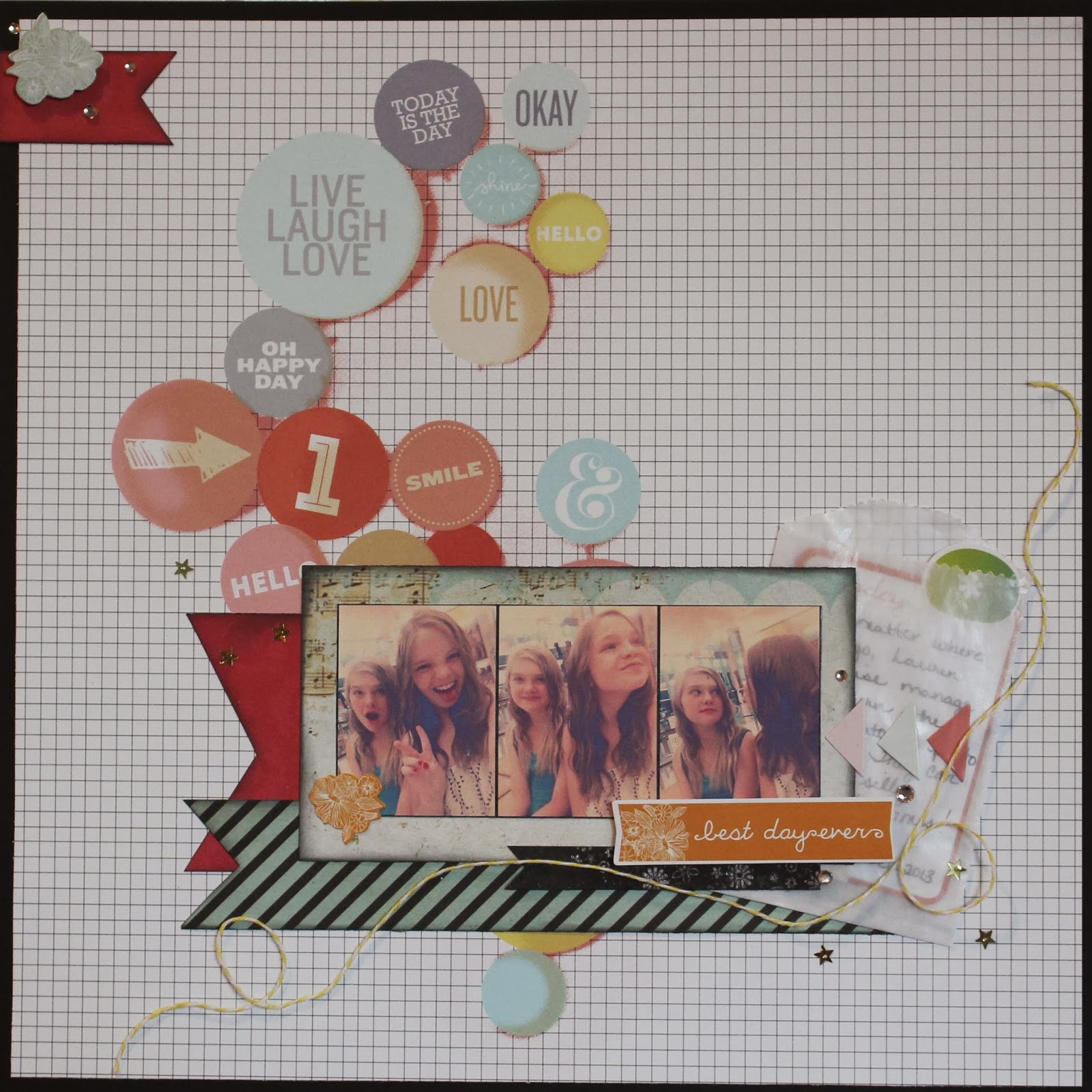 October Scrapbooking Kit... Project Inspiration | Frosted Designs