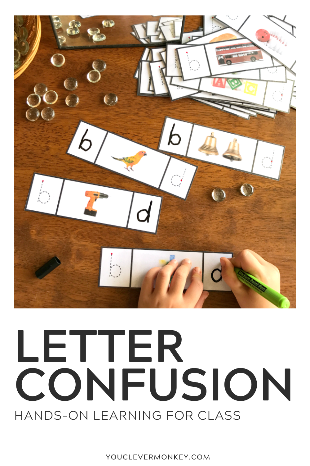 HOW TO HELP WITH LETTER CONFUSION | you clever monkey