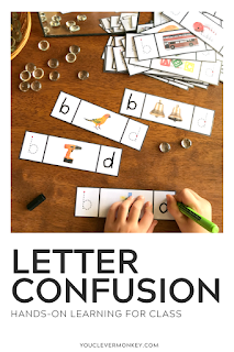 HOW TO HELP WITH LETTER CONFUSION | you clever monkey