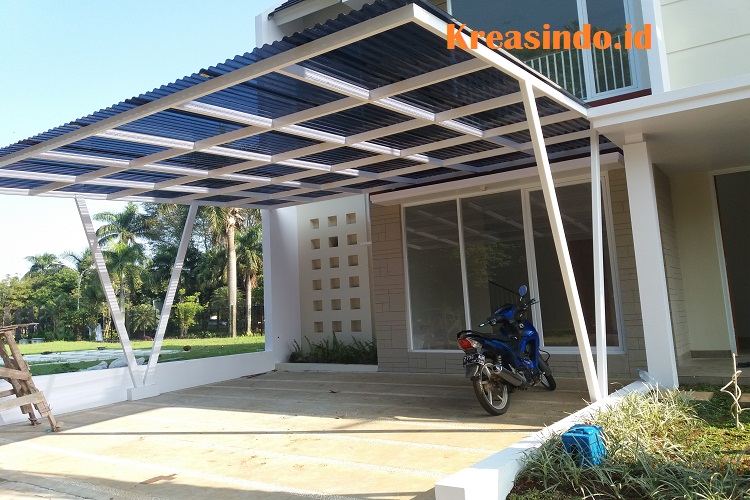 Ini Dia 10 Lebih Model Canopy Besi Minimalis yang Cocok untuk Garasi ...