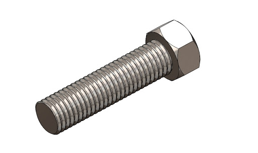 Design of Nut & Bolt in Solidworks - Solidworks CAD
