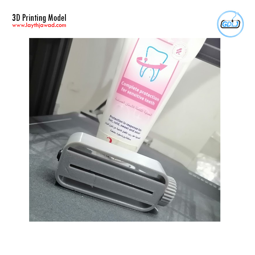 Toothpaste squeezer 3D Printing Model | Layth Jawad