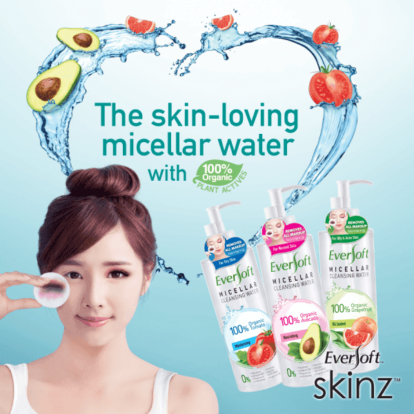 EVERSOFT Micellar Cleansing Water Review - Sebrinah Yeo