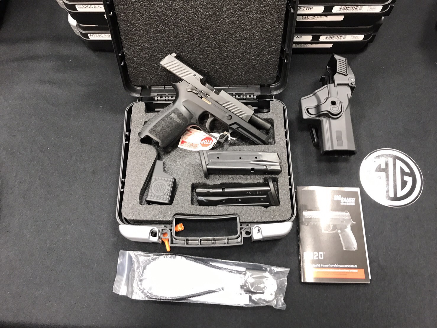 Sig Sauer P320 sp ล็อตแรกมาถึงแล้ว