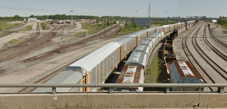 Towns and Nature: Columbus, OH: NS/Pennsy Buckeye Yard and N&W Watkins Yard