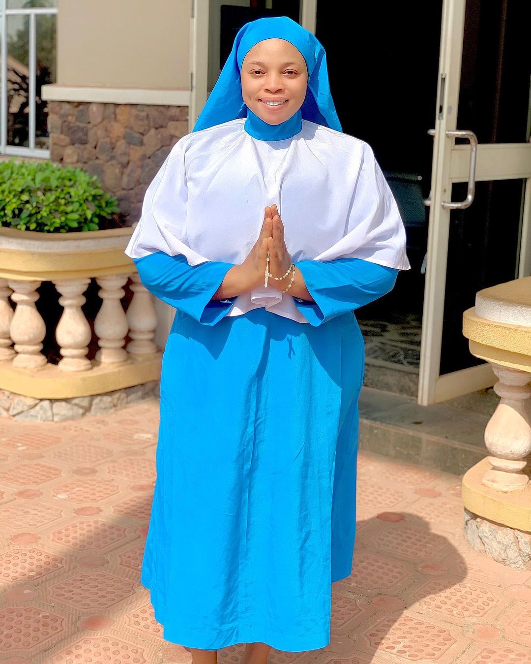 Georgina Ibeh as a Catholic Rev Sister