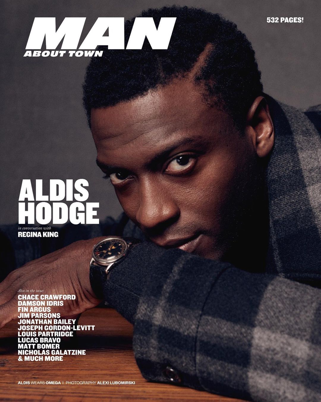 my new plaid pants: Aldis Hodge Five Times