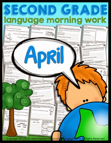 Here's an idea: Language Morning Work for 2nd grade: the sets, the ...