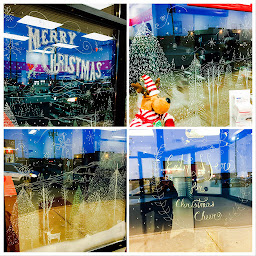 Window Chalk Art by Shelley Szczucki