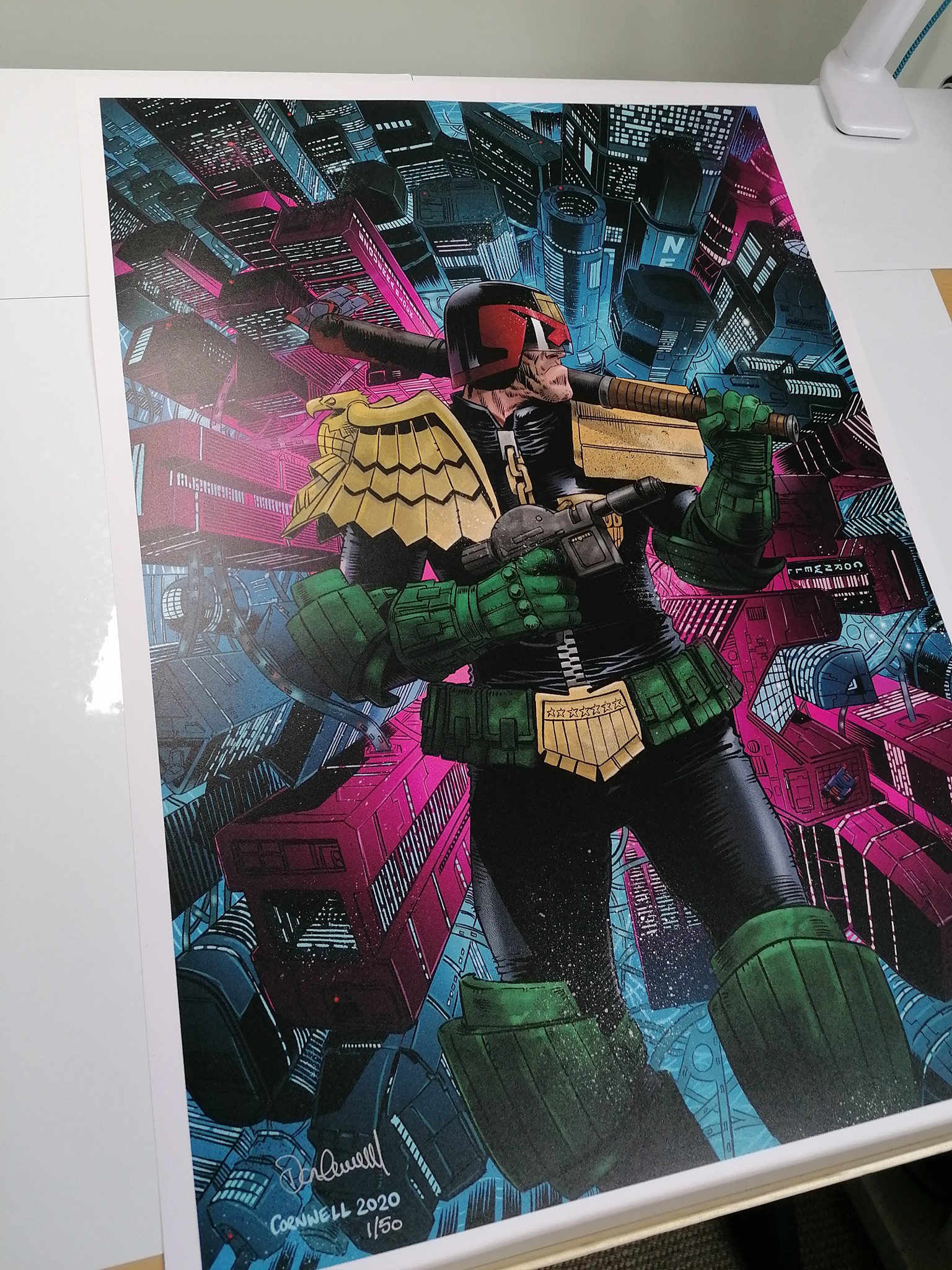 Boys Adventure Comics: Dan Cornwell print & art up for sale