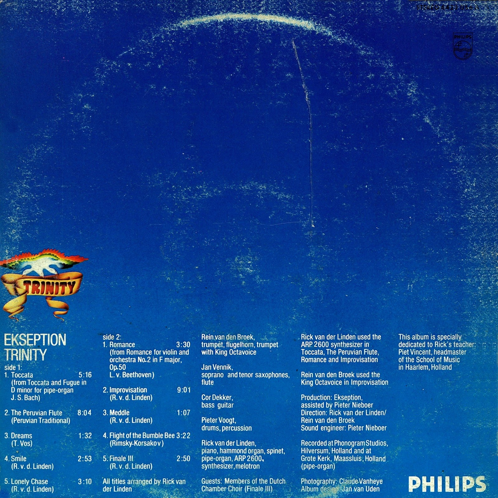 Classic Rock Covers Database: Ekseption - Trinity (1973)