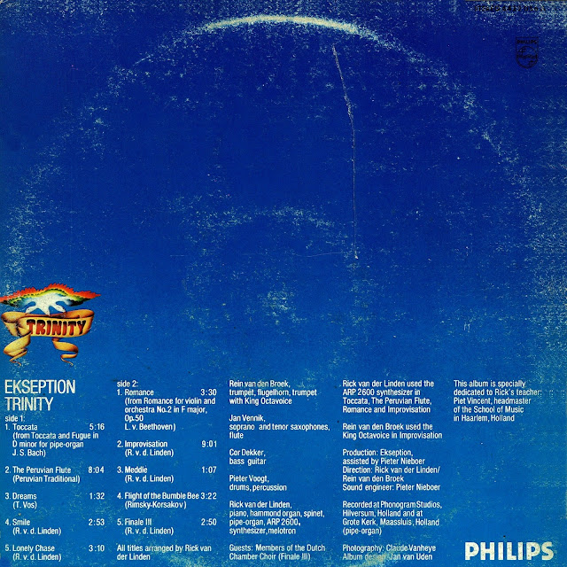 Classic Rock Covers Database: Ekseption - Trinity (1973)