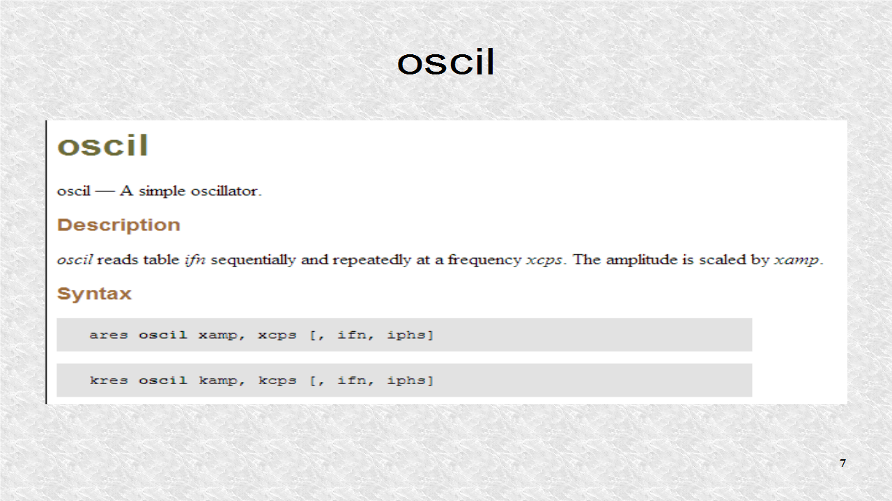 Audio Programming In Python: 19. Function Tables
