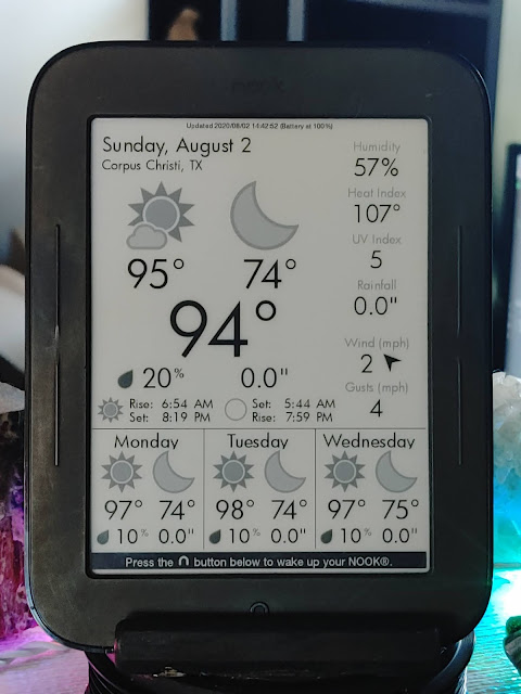 MagicPecanSlinky: E-ink Weather Display