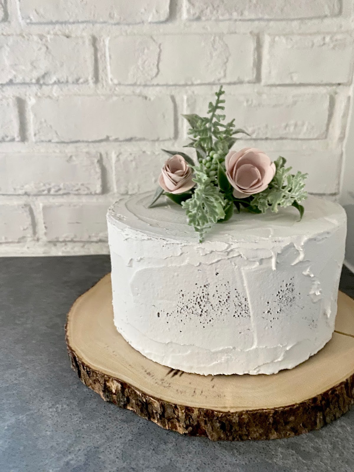 2340 West Newton: Diy Faux Cake