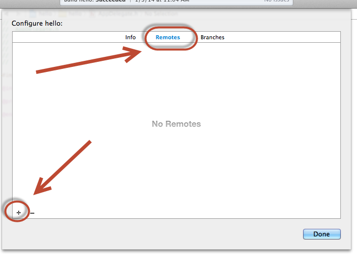 Whiteboard Coder Xcode 5 Using A Git Remote Repository
