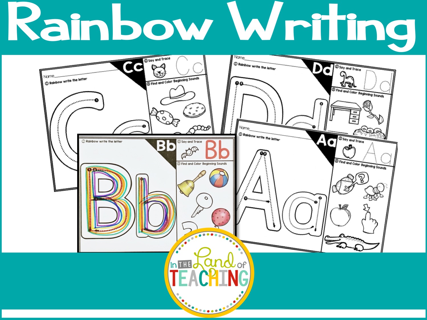 Rainbow Writing: What is it and how does it help? | In the Land of Teaching
