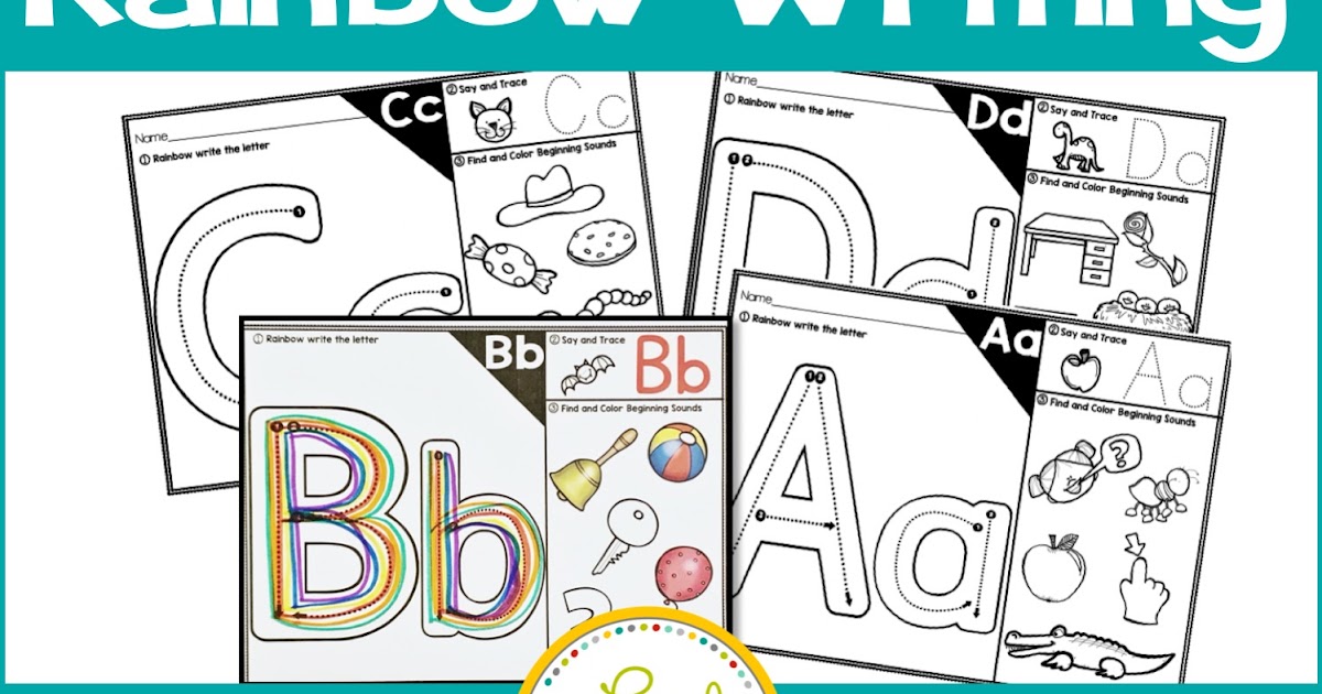Rainbow Writing: What is it and how does it help? | In the Land of Teaching