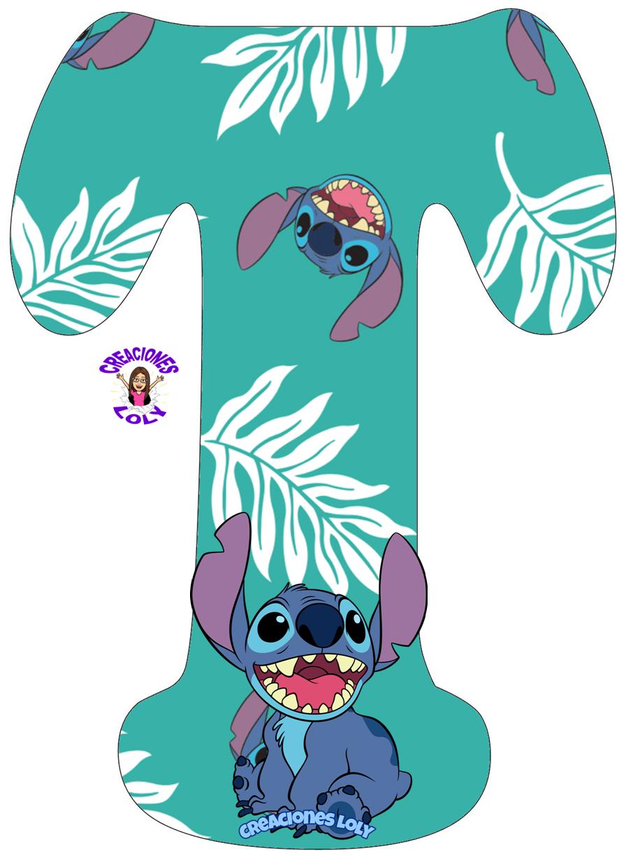Creaciones Loly: Abecedario Stitch