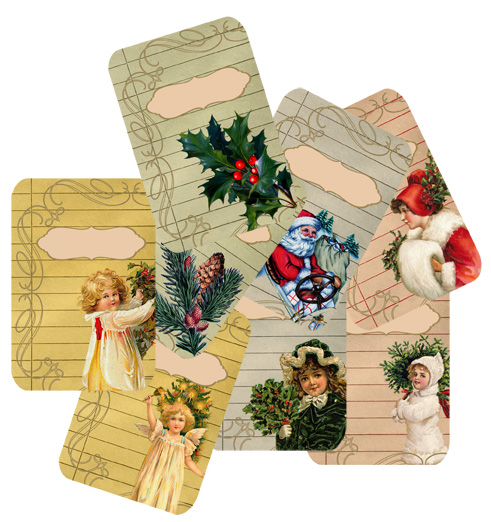 Wild@heart: Friday freebie - Christmas name placecards