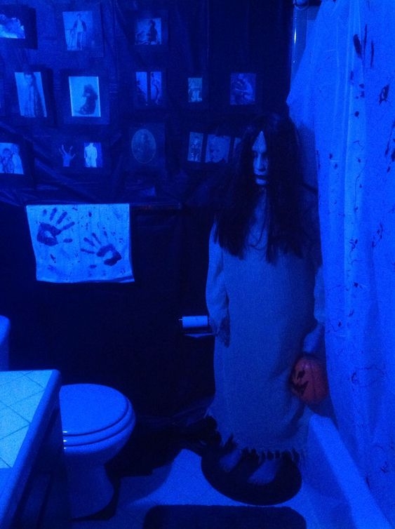️45 Creepy Bathroom Designs on Halloween Day | ARA HOME