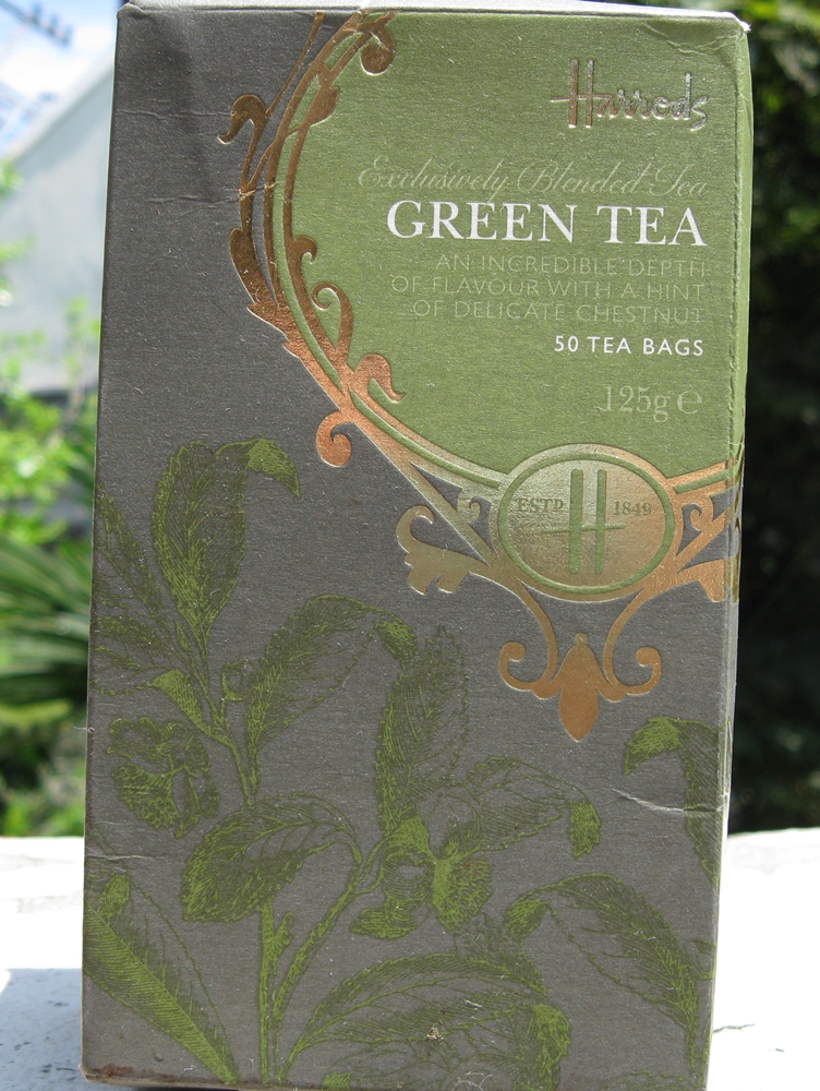 Tea: Harrods - Green tea